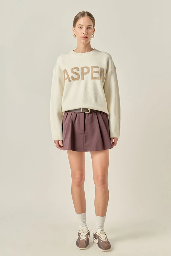 Aspen Cream Sweater – Prippie