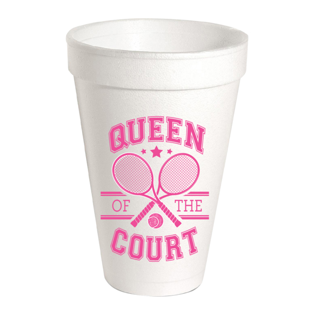 Queen of the Court | Styrofoam Cups – Prippie